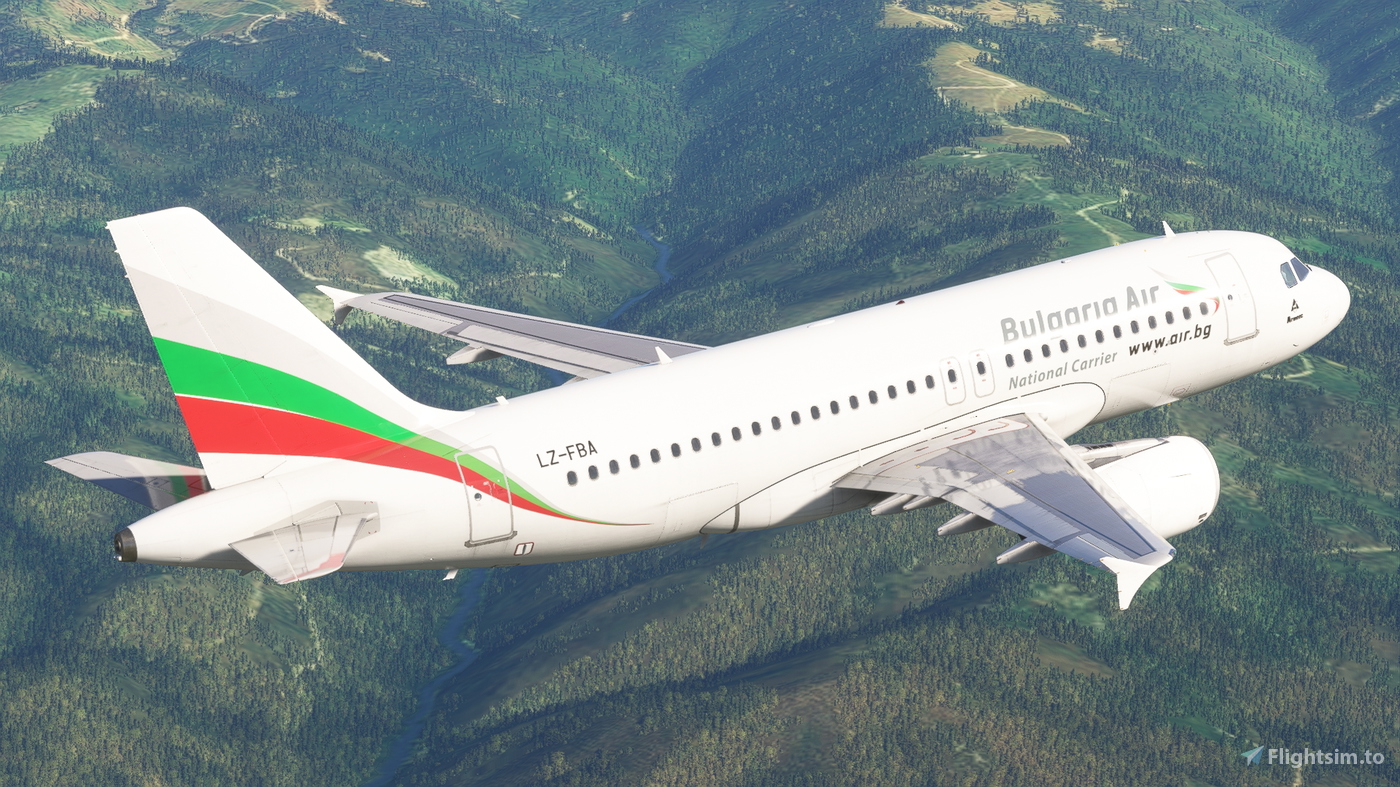 Bulgaria Air LZ-FBA for Microsoft Flight Simulator | MSFS