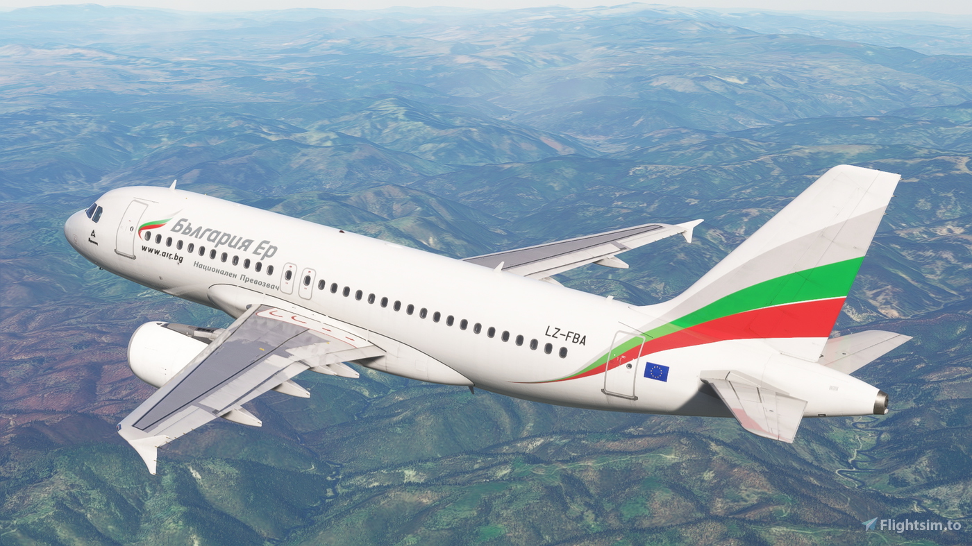 Bulgaria Air LZ-FBA for Microsoft Flight Simulator | MSFS