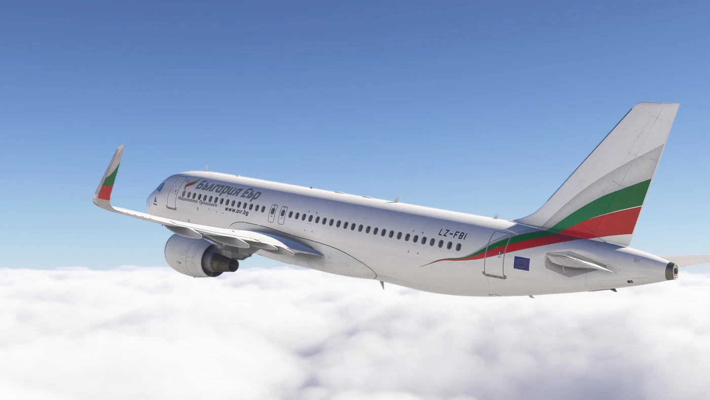 Bulgaria Air LZ-FBI FENIX A320 CFM SL for Microsoft Flight Simulator | MSFS