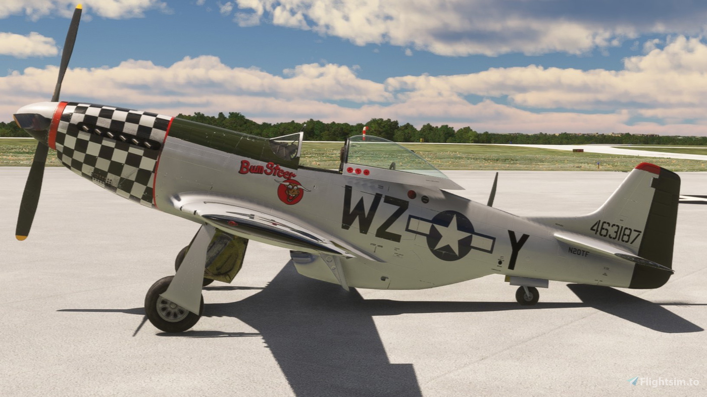 Bum Steer TF-51 for Microsoft Flight Simulator | MSFS