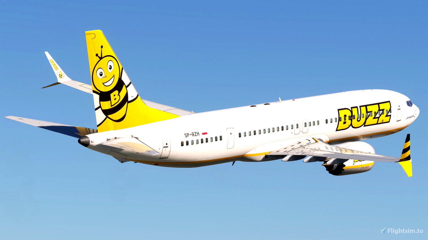 Threads - Buzz (Pack 1) w/Cabin - iFly 737 MAX8 pour Microsoft Flight ...