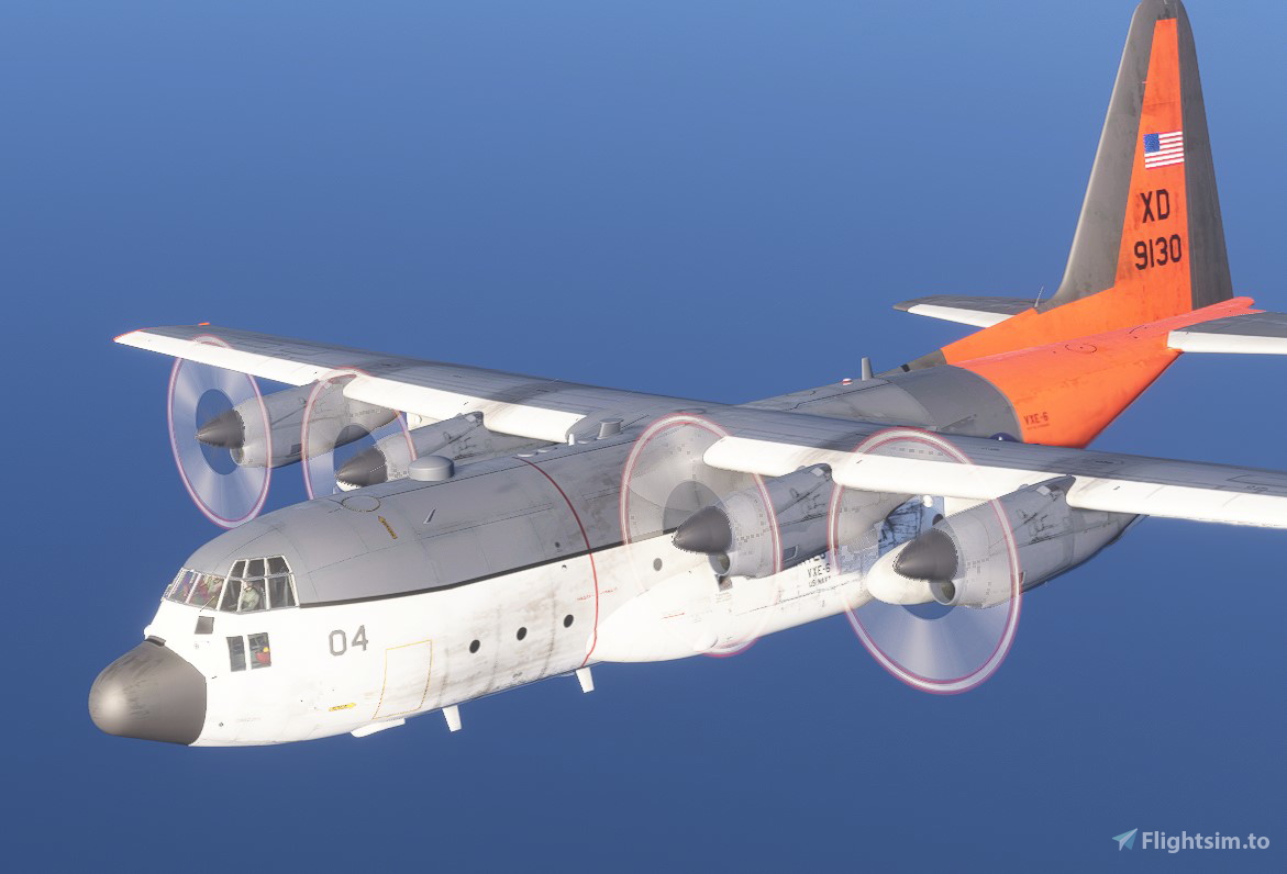 C-130 H – ANTARCTIC DEVRON SIX XD 9130 for Microsoft Flight Simulator | MSFS