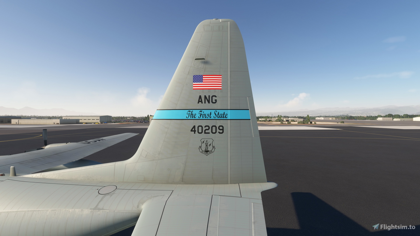 C-130H [Captain Sims] Delaware Air National Guard DEANG 166th Airlift ...