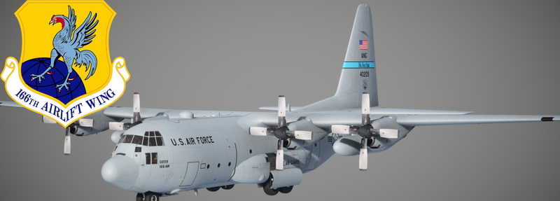 C-130H [Captain Sims] Delaware Air National Guard DEANG 166th Airlift ...
