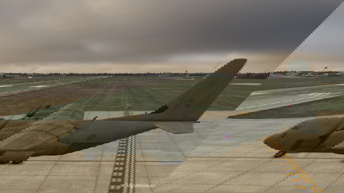 C-130J Captain Exterior RAF ZH881 for Microsoft Flight Simulator | MSFS