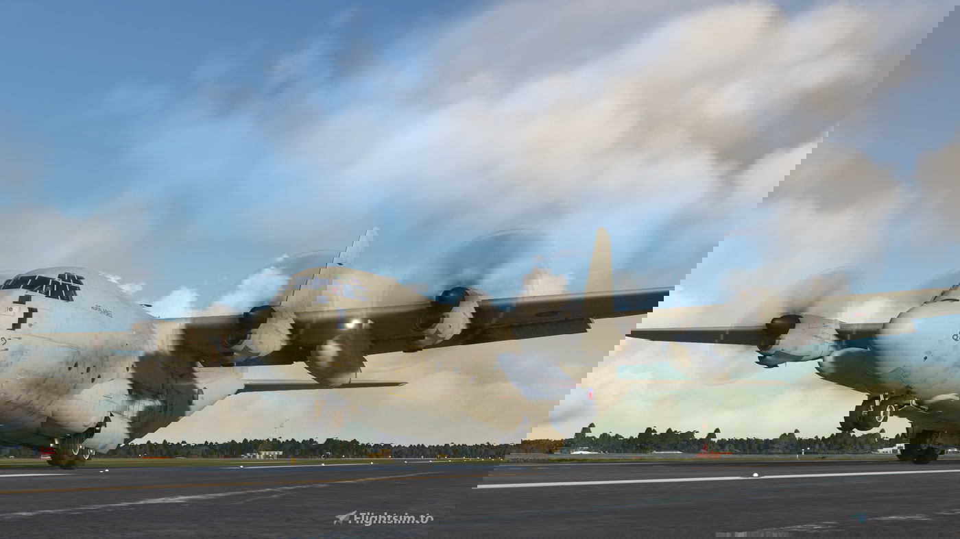 C-130J Captain Exterior RAF ZH882 for Microsoft Flight Simulator | MSFS