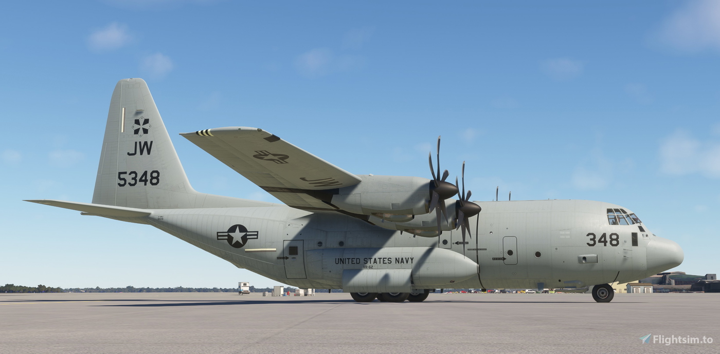 C-130J [Captain Sim] US Navy VR-62 'NOMADS' for Microsoft Flight ...
