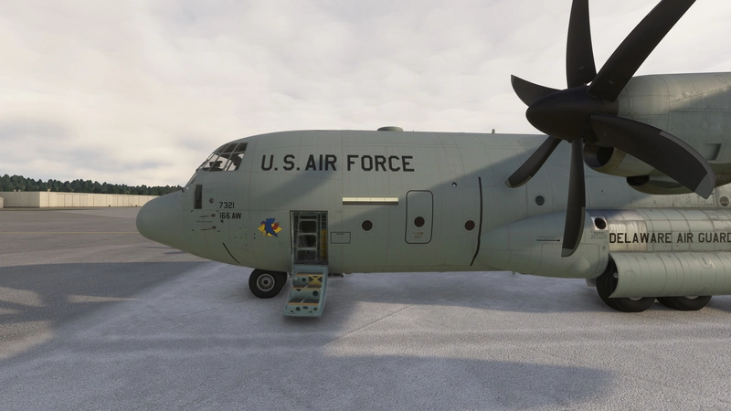 C-130J [Captain Sims] Delaware Air National Guard DEANG 166th Airlift ...