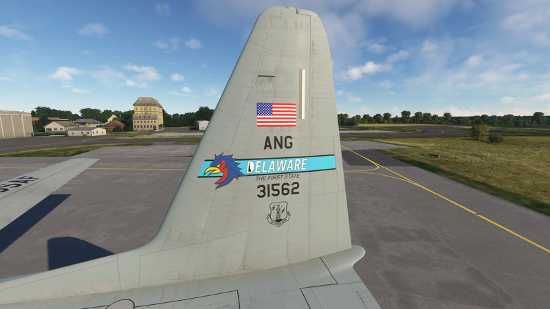 C-130J [Captain Sims] Delaware Air National Guard DEANG 166th Airlift ...