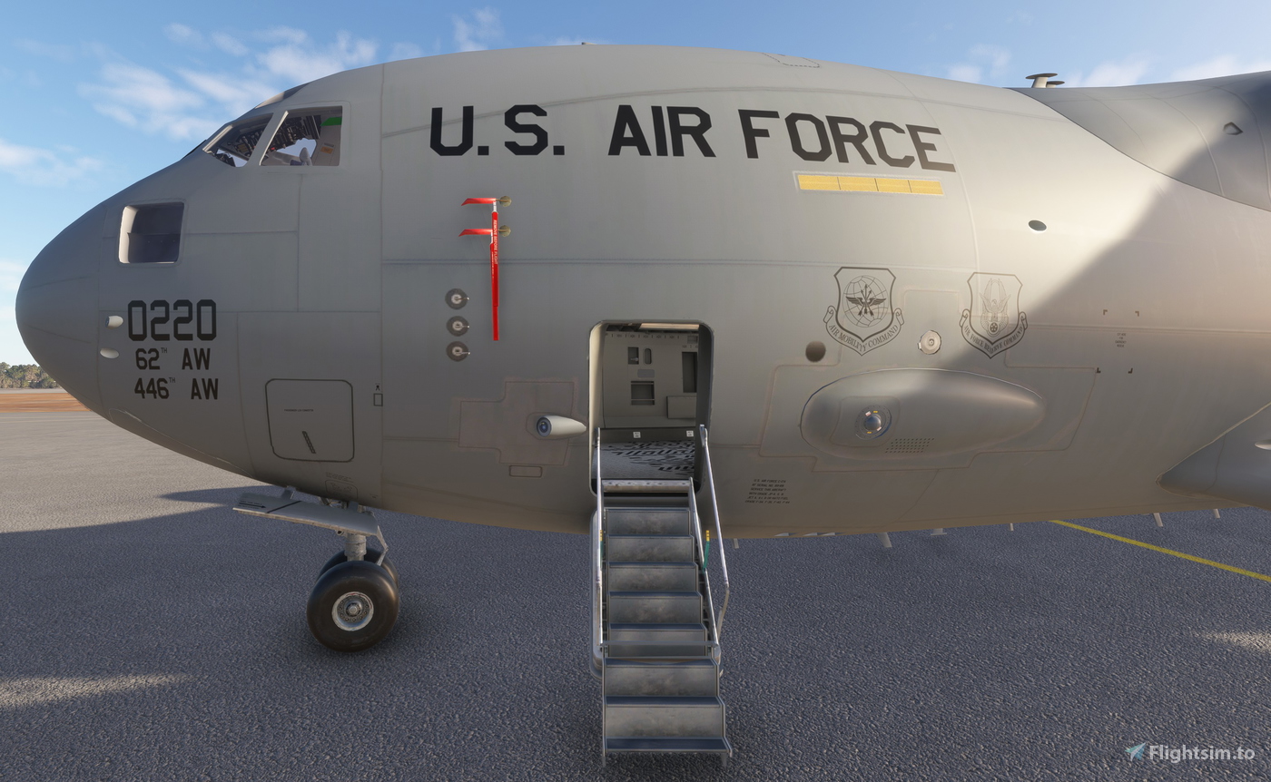 C-17A [Delta Simulations] JB LEWIS-McCHORD 10-0220 for Microsoft Flight Simulator | MSFS