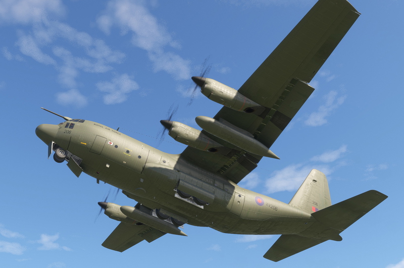 C130 RAF XV206 Livery for Microsoft Flight Simulator | MSFS