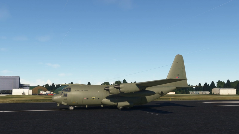 C130 RAF XV206 Special Forces Livery for Microsoft Flight Simulator | MSFS