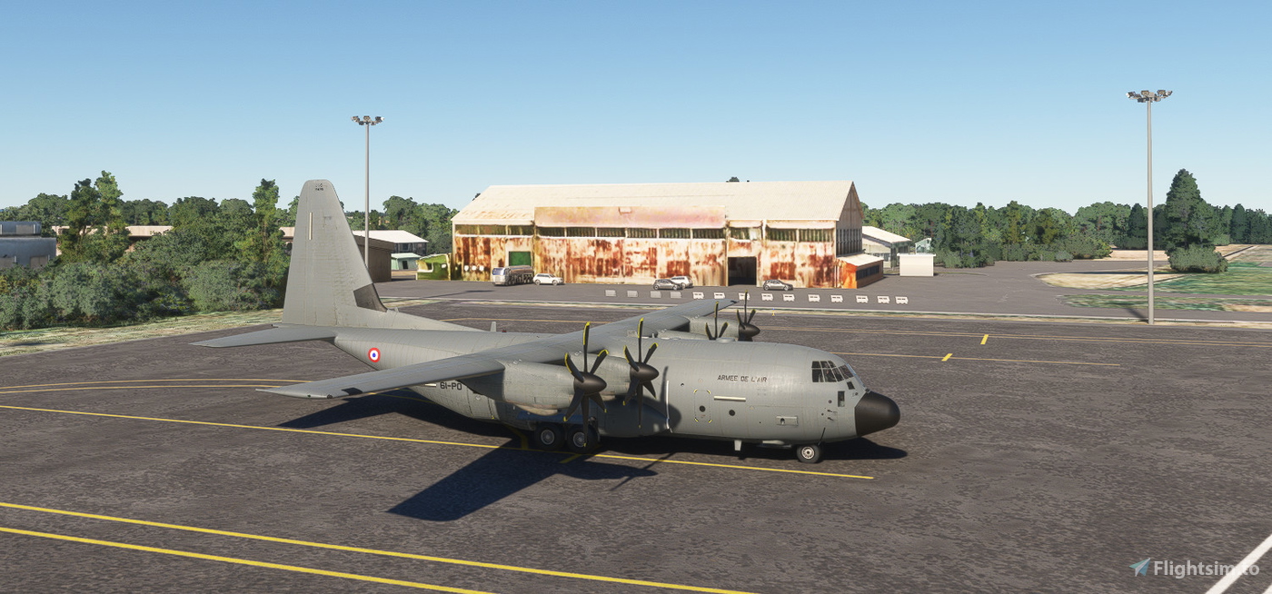 C130J - Armée de L'air - 5836 para Microsoft Flight Simulator | MSFS