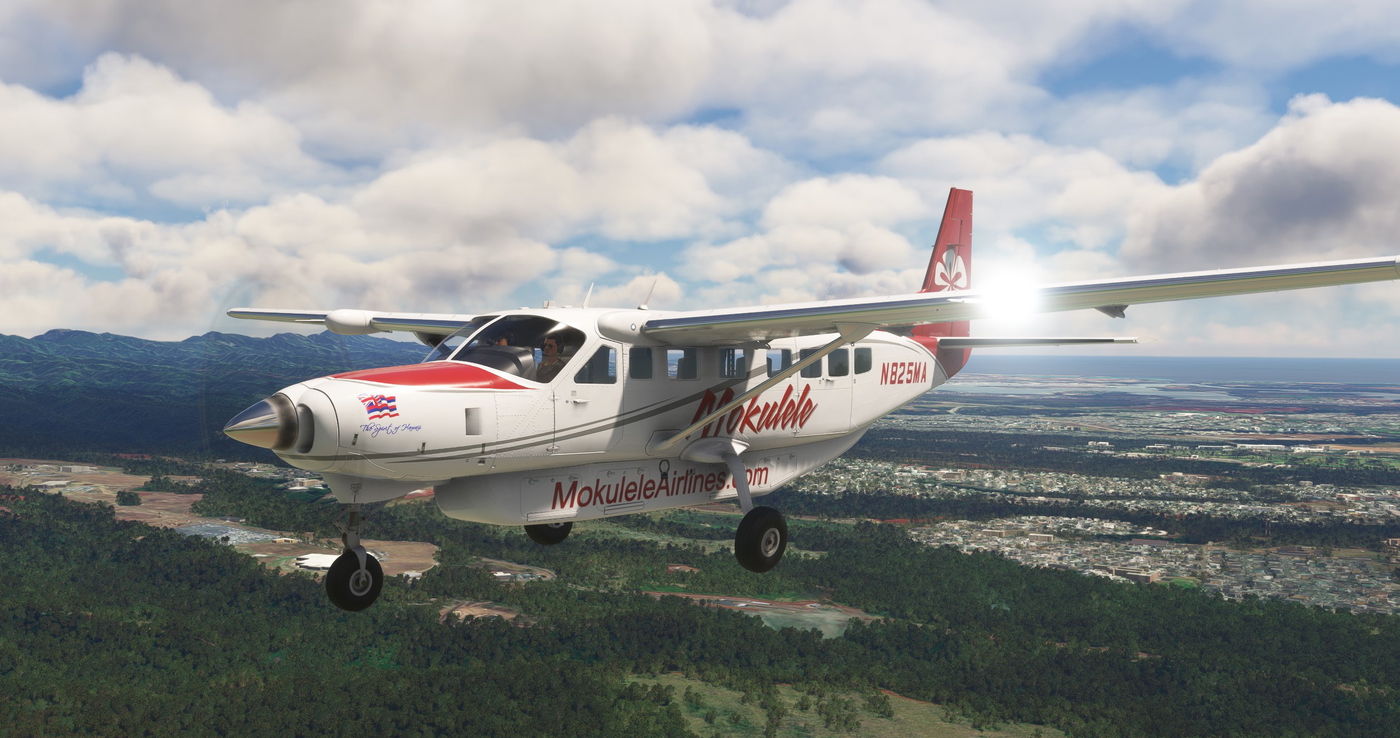 C208 Black Square Mokulele Airlines livery (N825MA) pour Microsoft ...