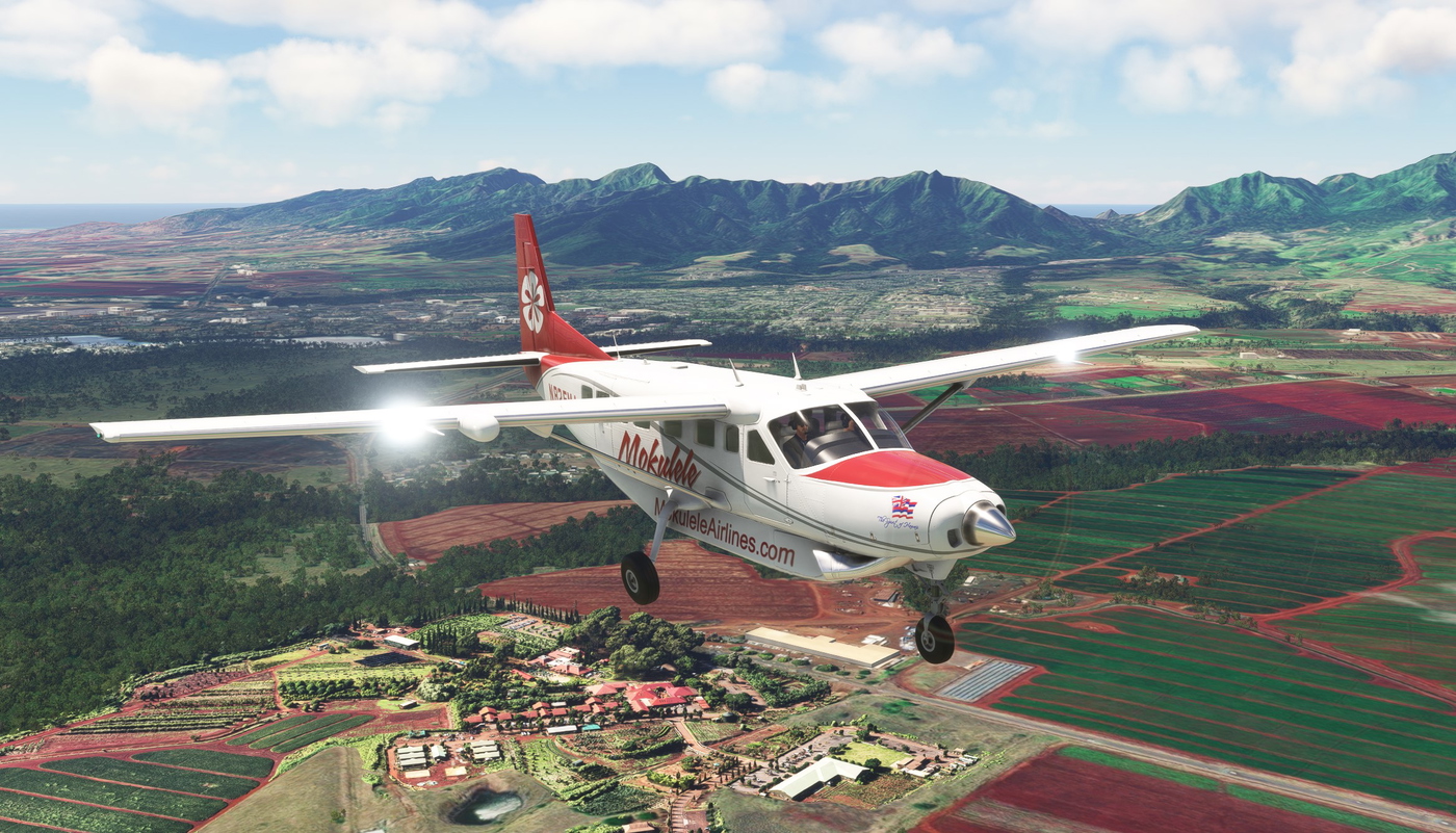 C208 Black Square Mokulele Airlines livery (N825MA) pour Microsoft ...