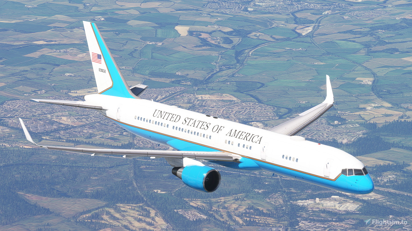 C32 Liverys USAF Goverment (98-0001/98-0002) para Microsoft Flight ...