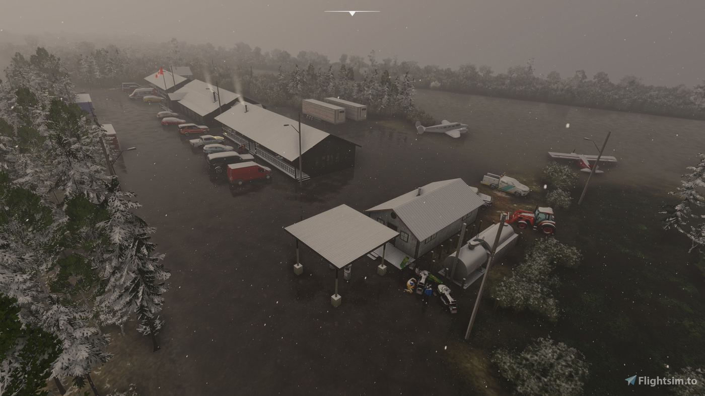 CA0234 Mile 203 airfield para Microsoft Flight Simulator | MSFS