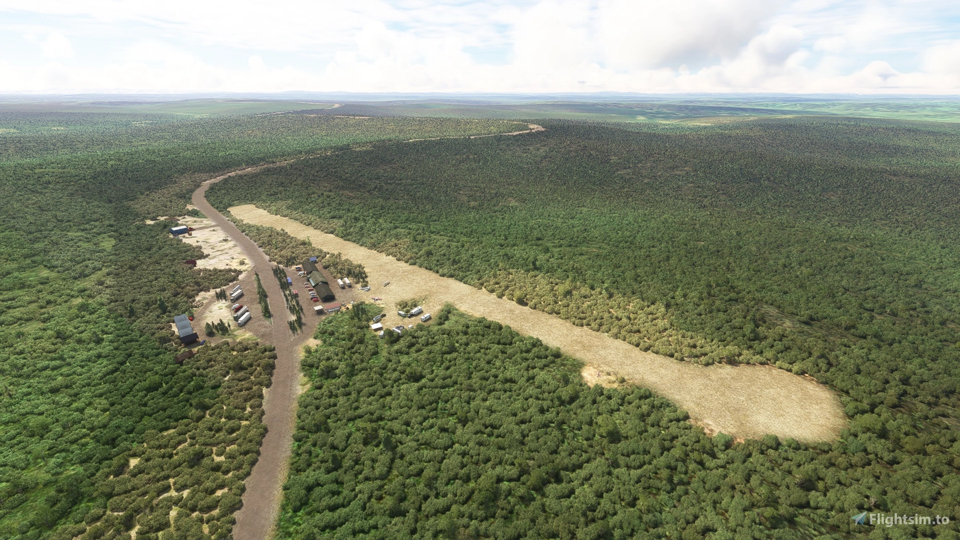 CA0234 Mile 203 airfield para Microsoft Flight Simulator | MSFS