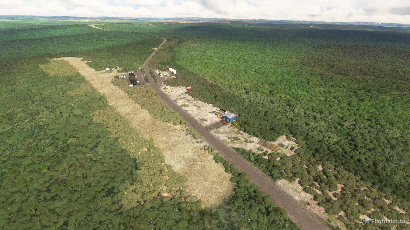 CA0234 Mile 203 airfield para Microsoft Flight Simulator | MSFS