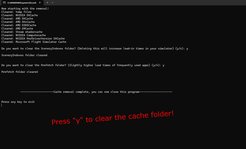 Cache cleanup for MSFS 2020 (NVIDIA and AMD systems, Steam and Store ...
