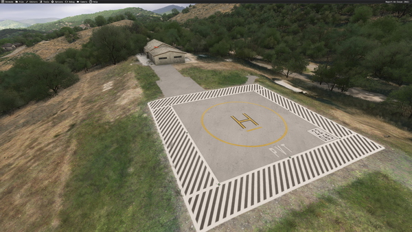Mountain Point Medical Center Helipad for Microsoft Flight Simulator | MSFS