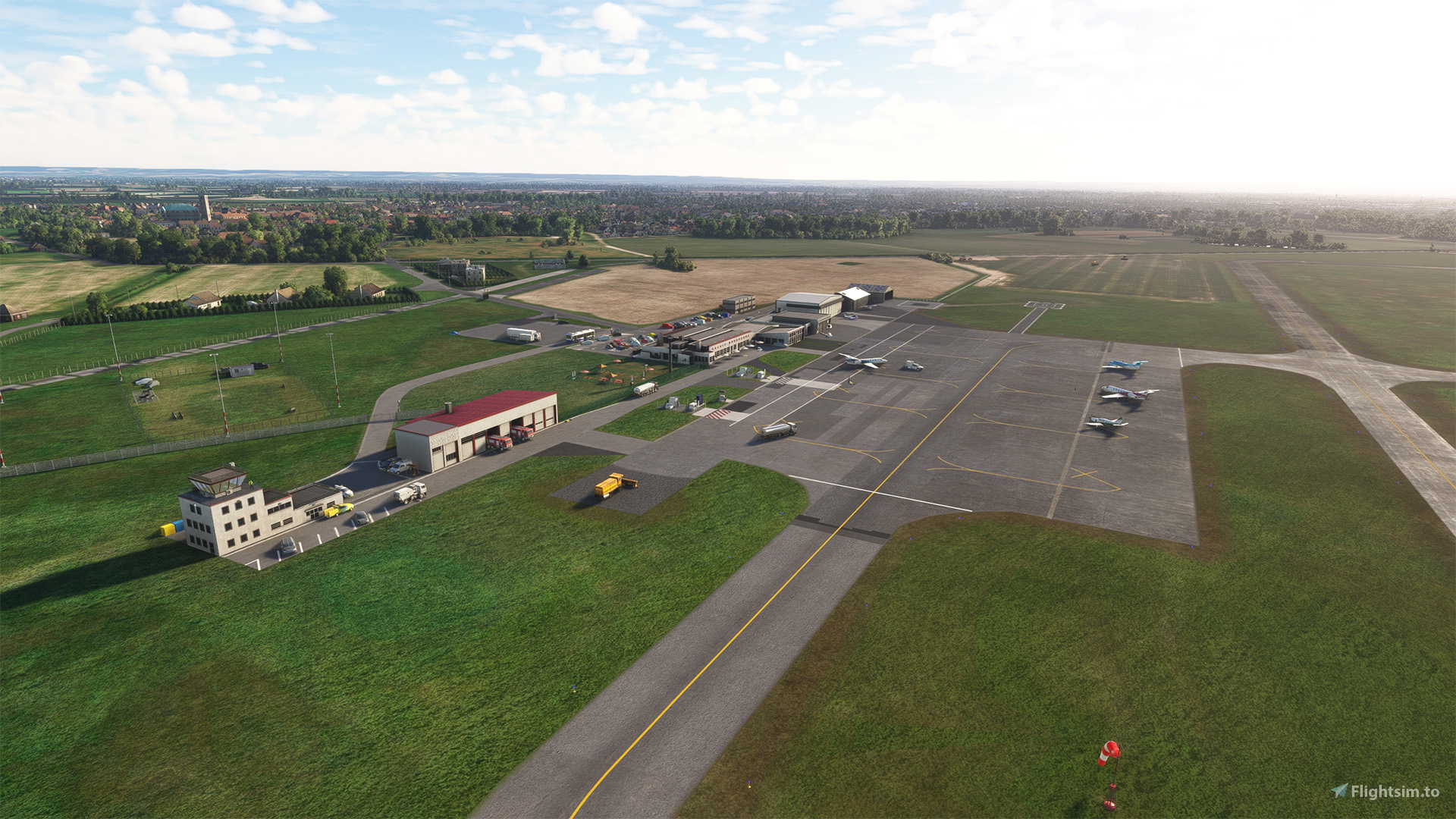 AG Sim - LFAC - Calais Dunkerque Airport for Microsoft Flight Simulator ...