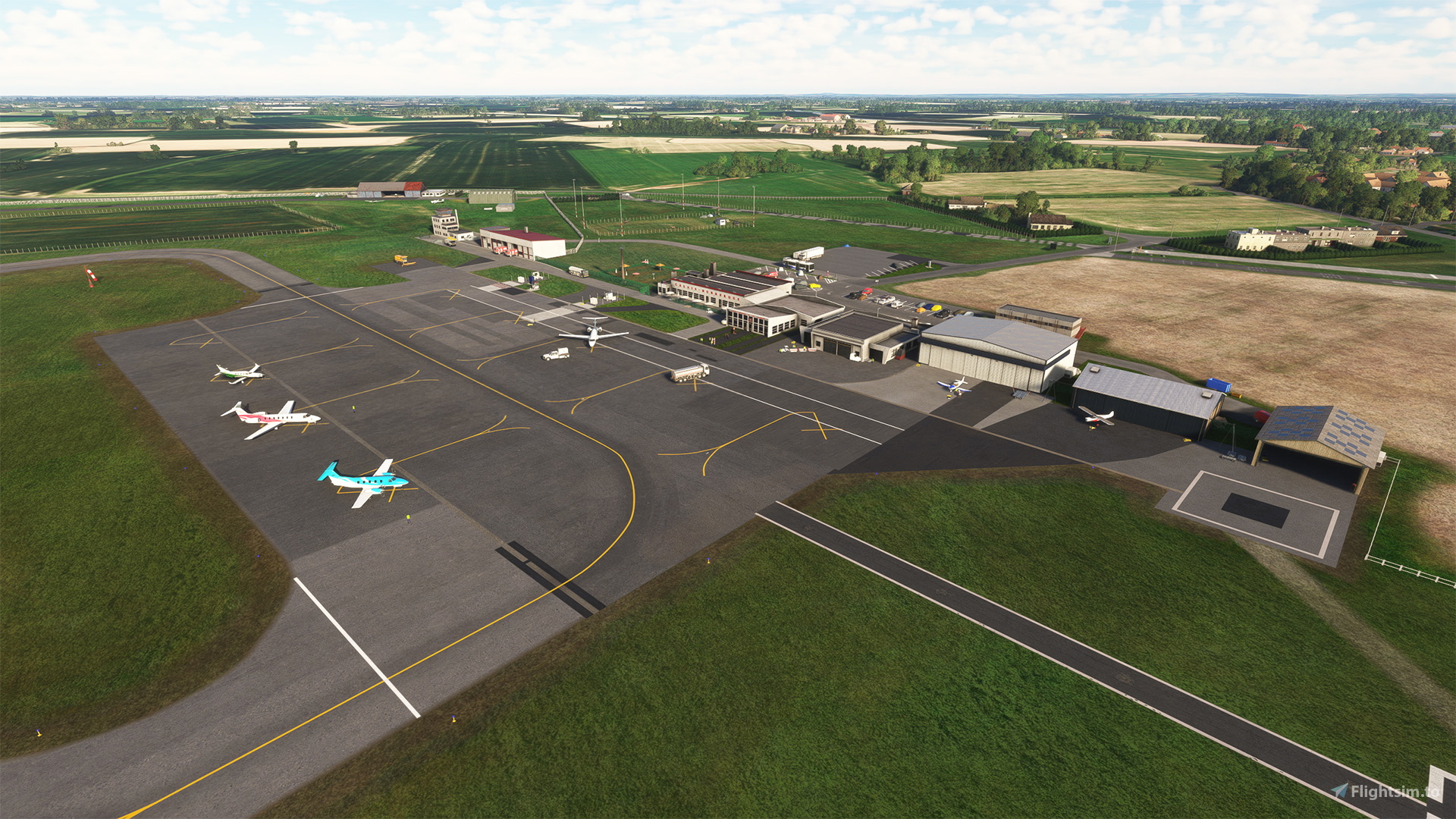 AG Sim - LFAC - Calais Dunkerque Airport for Microsoft Flight Simulator ...