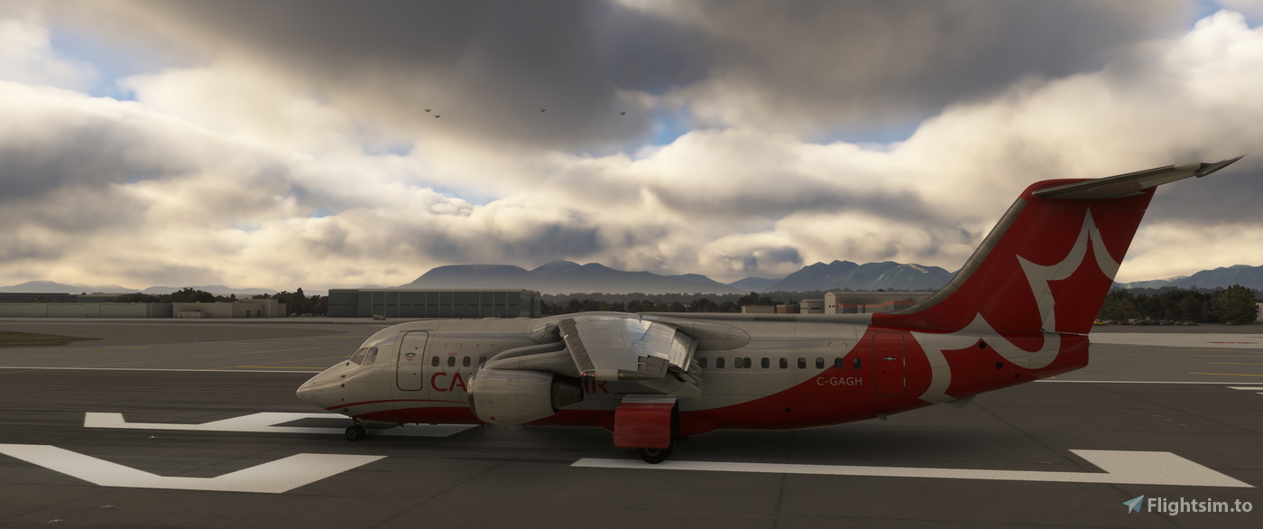 Canada Air Virtual Bae 146-200 Professional for Microsoft Flight ...