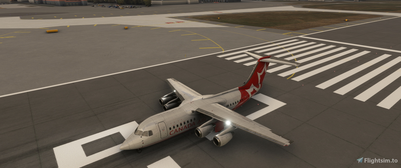 Canada Air Virtual Bae 146-200 Professional for Microsoft Flight ...
