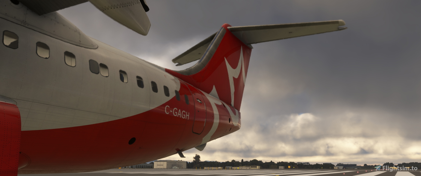 Canada Air Virtual Bae 146-200 Professional for Microsoft Flight ...