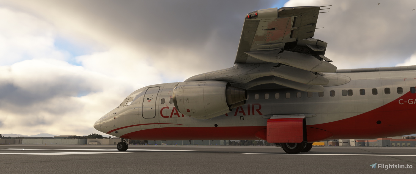 Canada Air Virtual Bae 146-200 Professional for Microsoft Flight ...