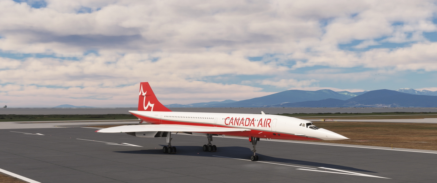 Canada Air Virtual DC Designs Concorde for Microsoft Flight Simulator ...