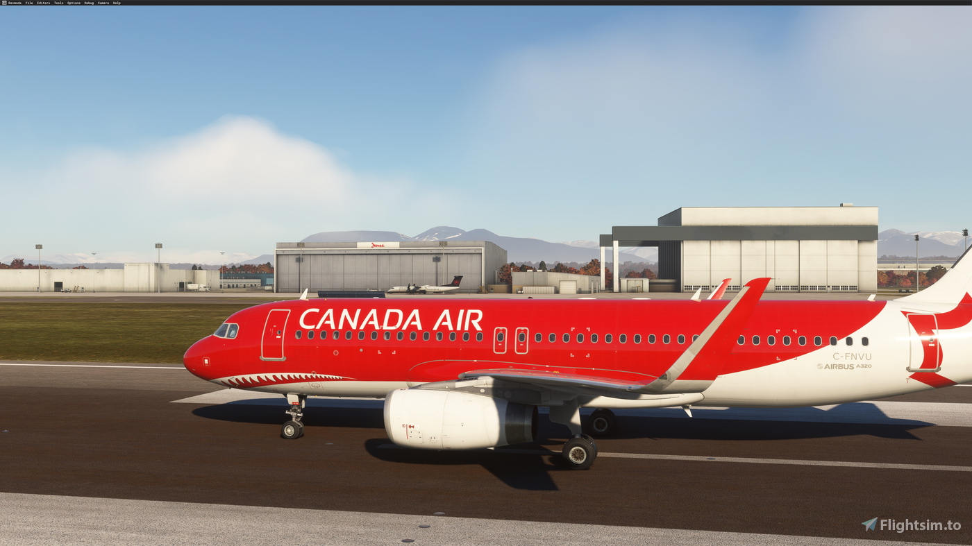 Canada Air Virtual Fenix A320-200 (Wing Fences & Sharklets) for ...