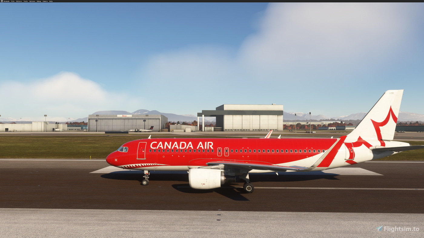 Canada Air Virtual Fenix A320-200 (Wing Fences & Sharklets) for ...