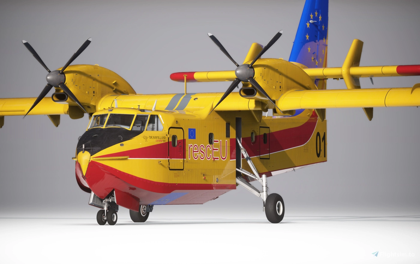 Canadair CL-415 | rescEU | A new "De Havilland Canadair 515" fleet for the EU | v2 for Microsoft ...