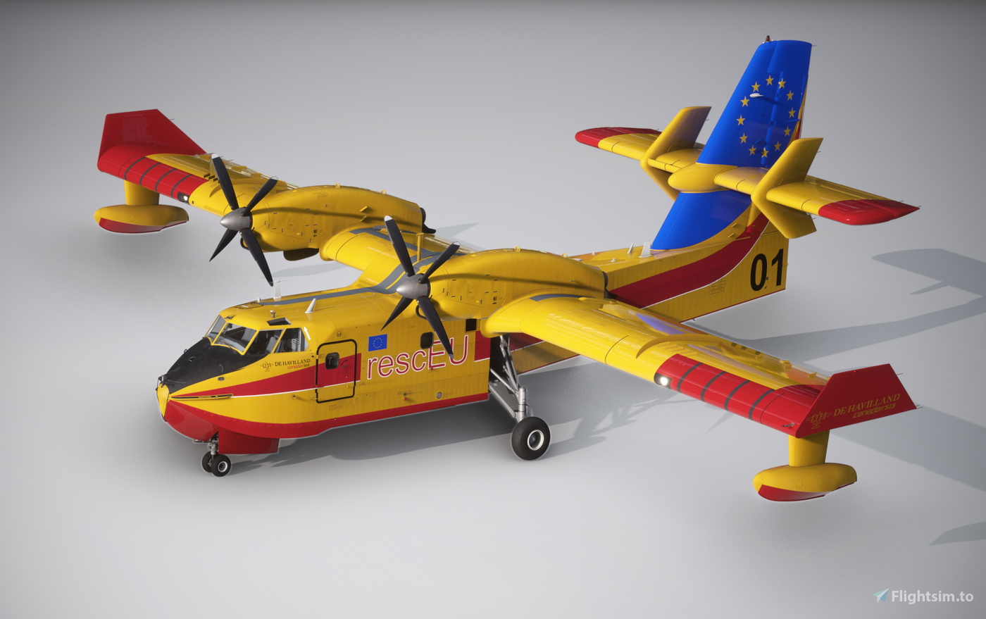 Canadair CL-415 | rescEU | A new "De Havilland Canadair 515" fleet for the EU | v2 for Microsoft ...