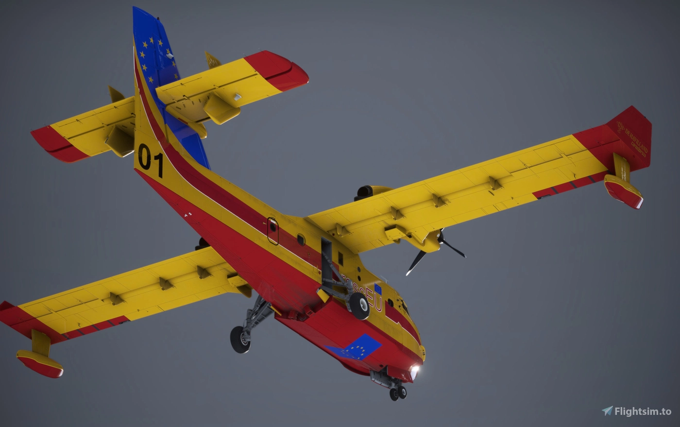 Canadair CL-415 | rescEU | A new "De Havilland Canadair 515" fleet for the EU | v2 for Microsoft ...