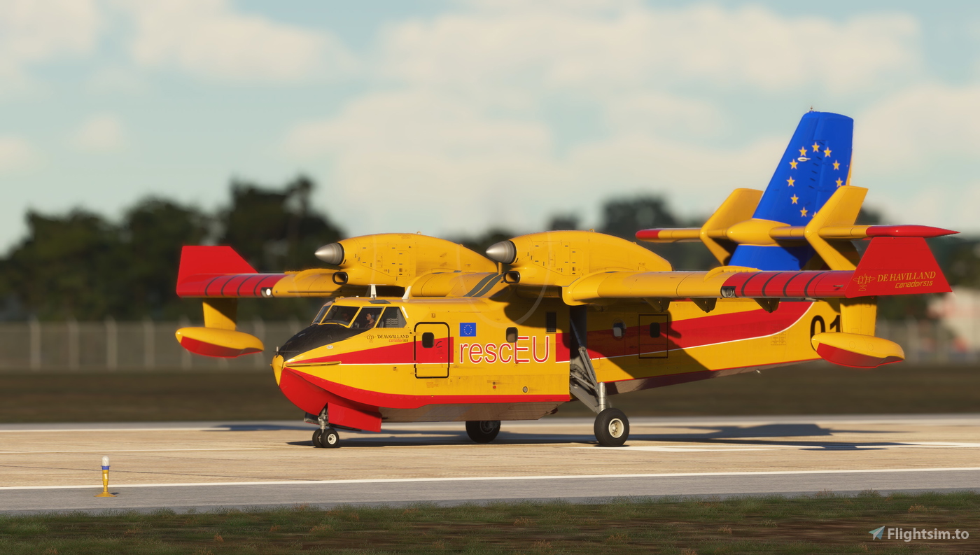 Canadair CL-415 | rescEU | A new "De Havilland Canadair 515" fleet for the EU | v2 for Microsoft ...