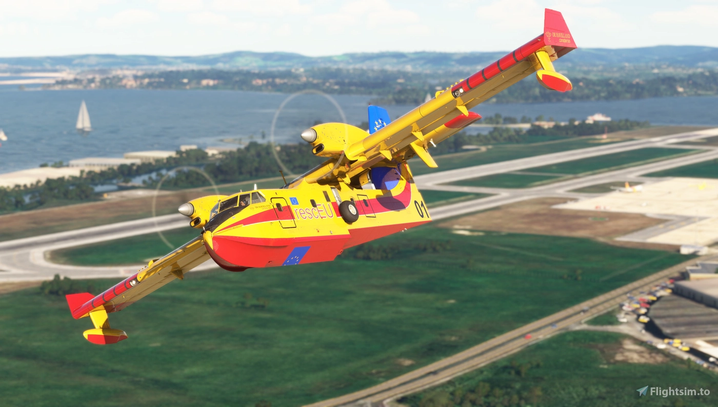 Canadair CL-415 | rescEU | A new "De Havilland Canadair 515" fleet for the EU | v2 for Microsoft ...
