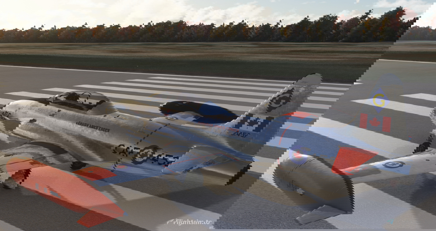 Canadair T-33 Mk.3, MSFS2024, 21452 of 2 Flying Training School, Gimli ...