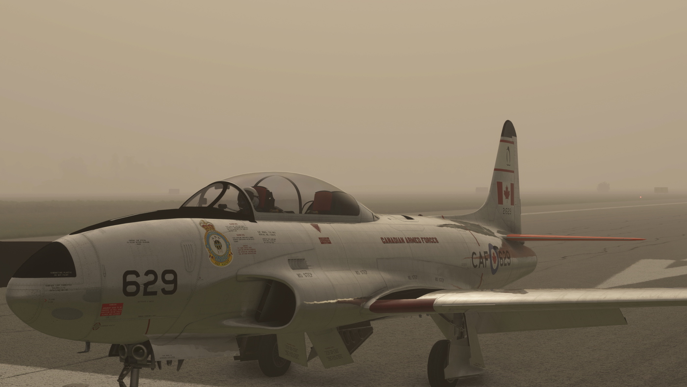 Canadair T-33 Silver Star Mk.3, 4 Wing Instrument Flight, CFB Baden ...