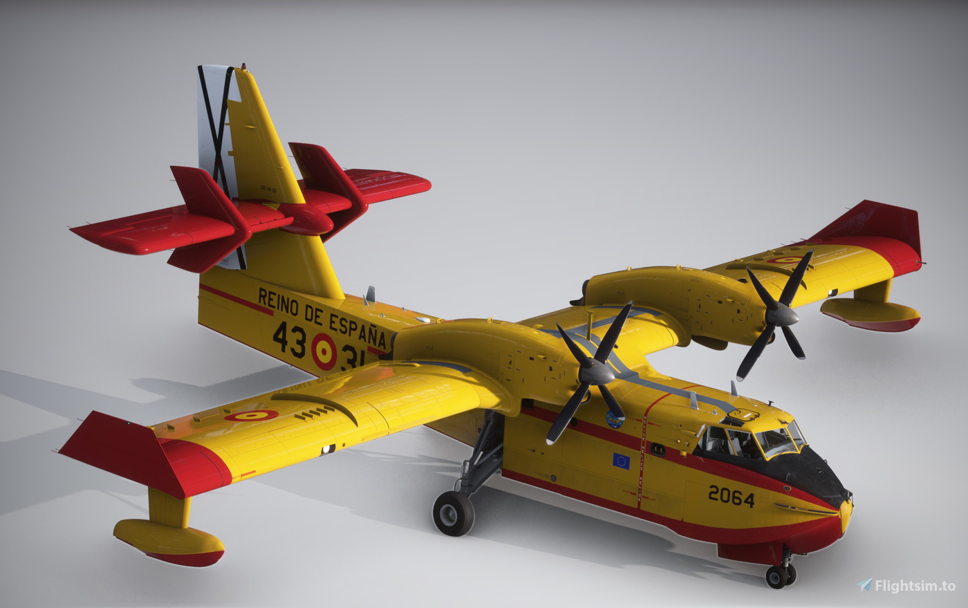 Canadair CL-415 | Spain | Air Force 43 Group | v3 for Microsoft Flight ...