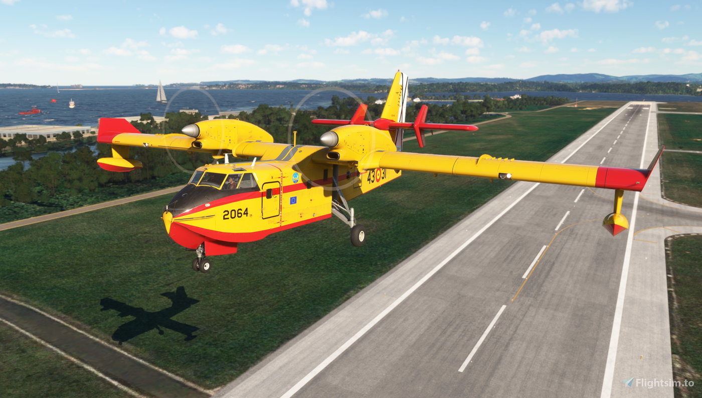 Canadair CL-415 | Spain | Air Force 43 Group | v3 for Microsoft Flight ...