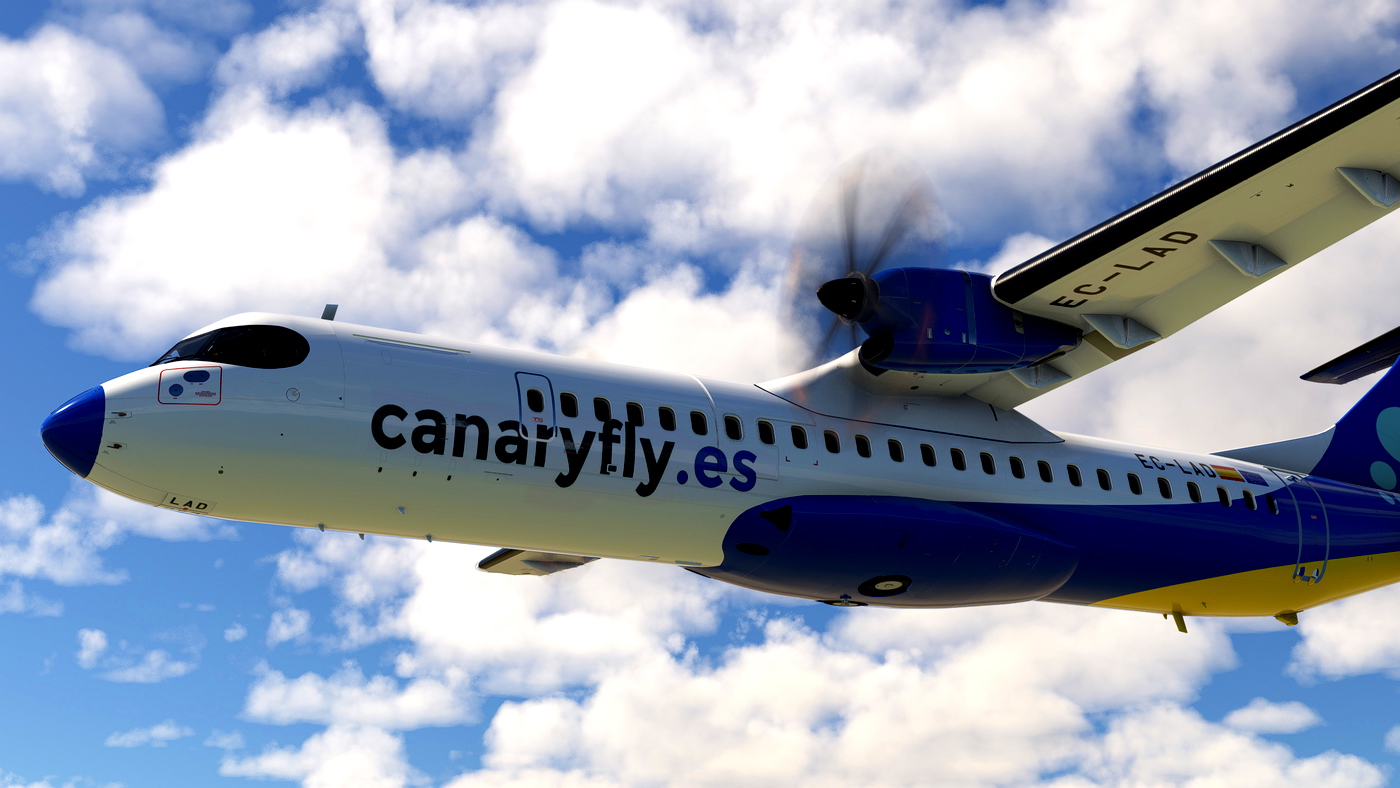 Threads - Canaryfly - EC-LAD (New Livery) - Asobo ATR 72-600 - 4K for ...