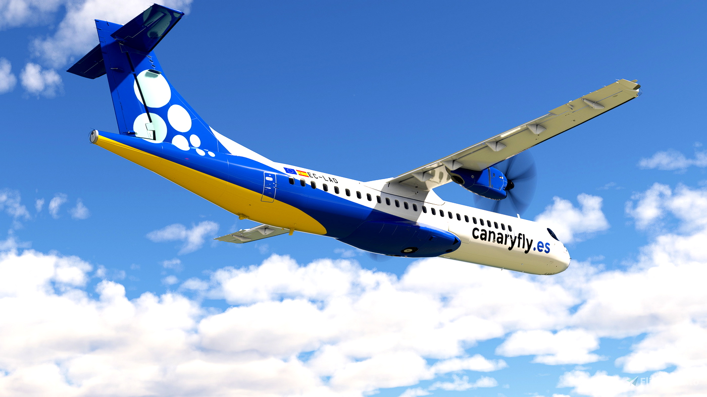 Threads - Canaryfly - EC-LAD (New Livery) - Asobo ATR 72-600 - 4K for ...