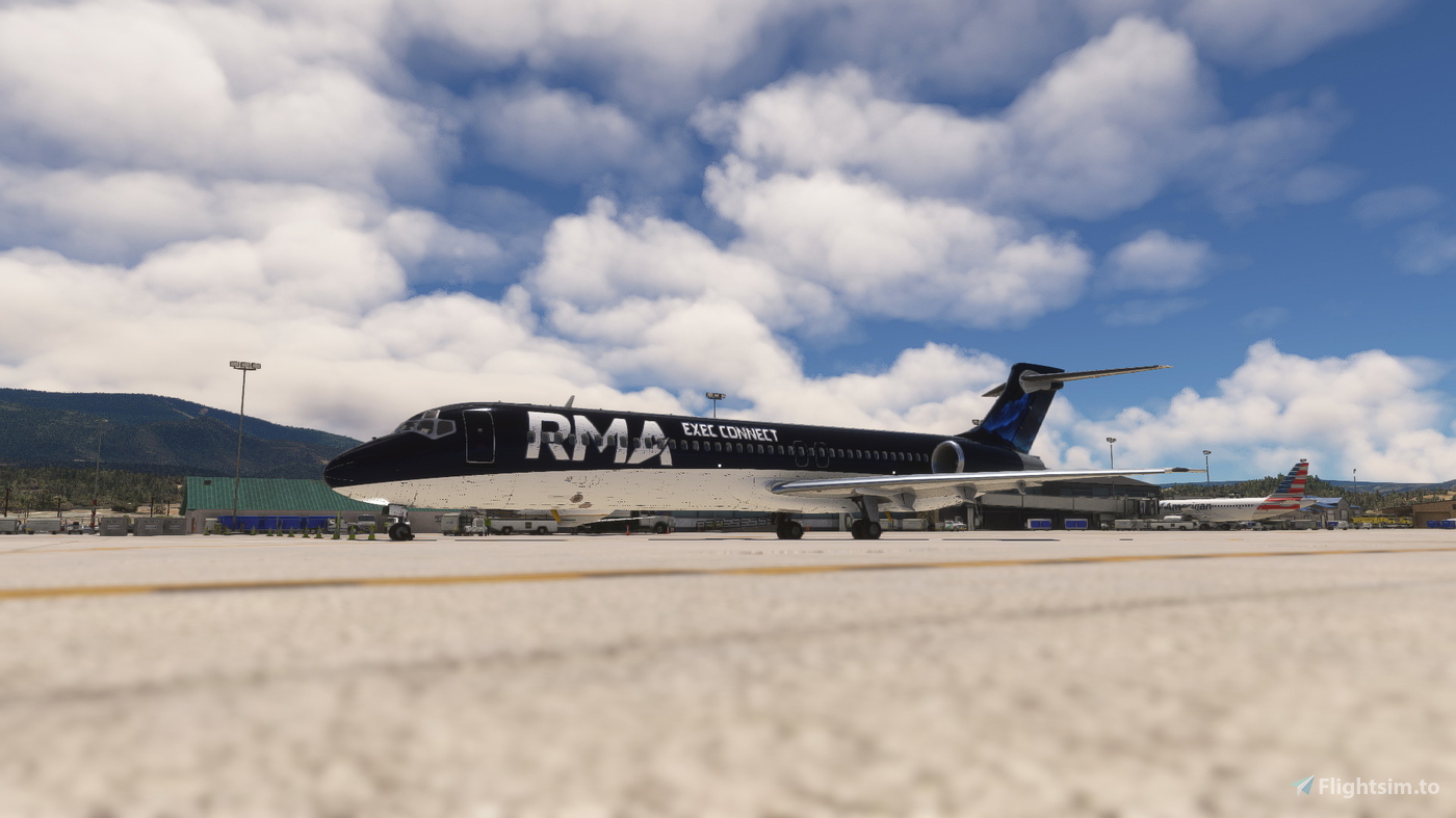 Captain Sim 717-200 Rocky Mountain 2025 Blue Top for Microsoft Flight ...