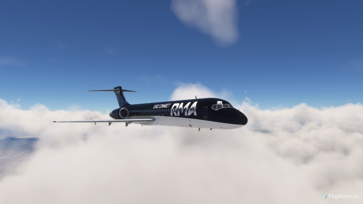 Captain Sim 717-200 Rocky Mountain 2025 Blue Top for Microsoft Flight ...