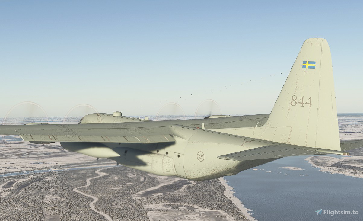 Captain Sim C-130 H– Swedish Air Force „Multiplayer“ для Microsoft ...