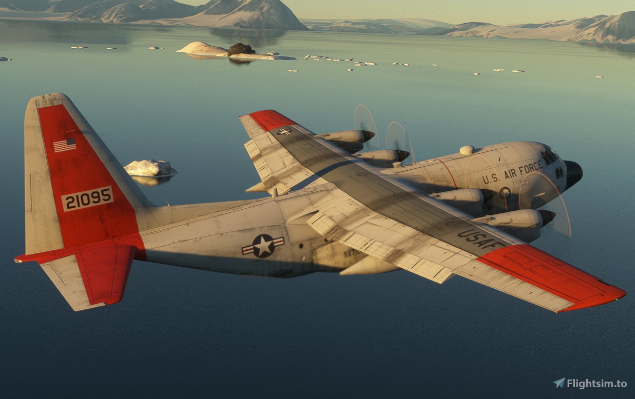 Captain Sim C-130 H– New York Air Guard 109th (21095) for Microsoft ...