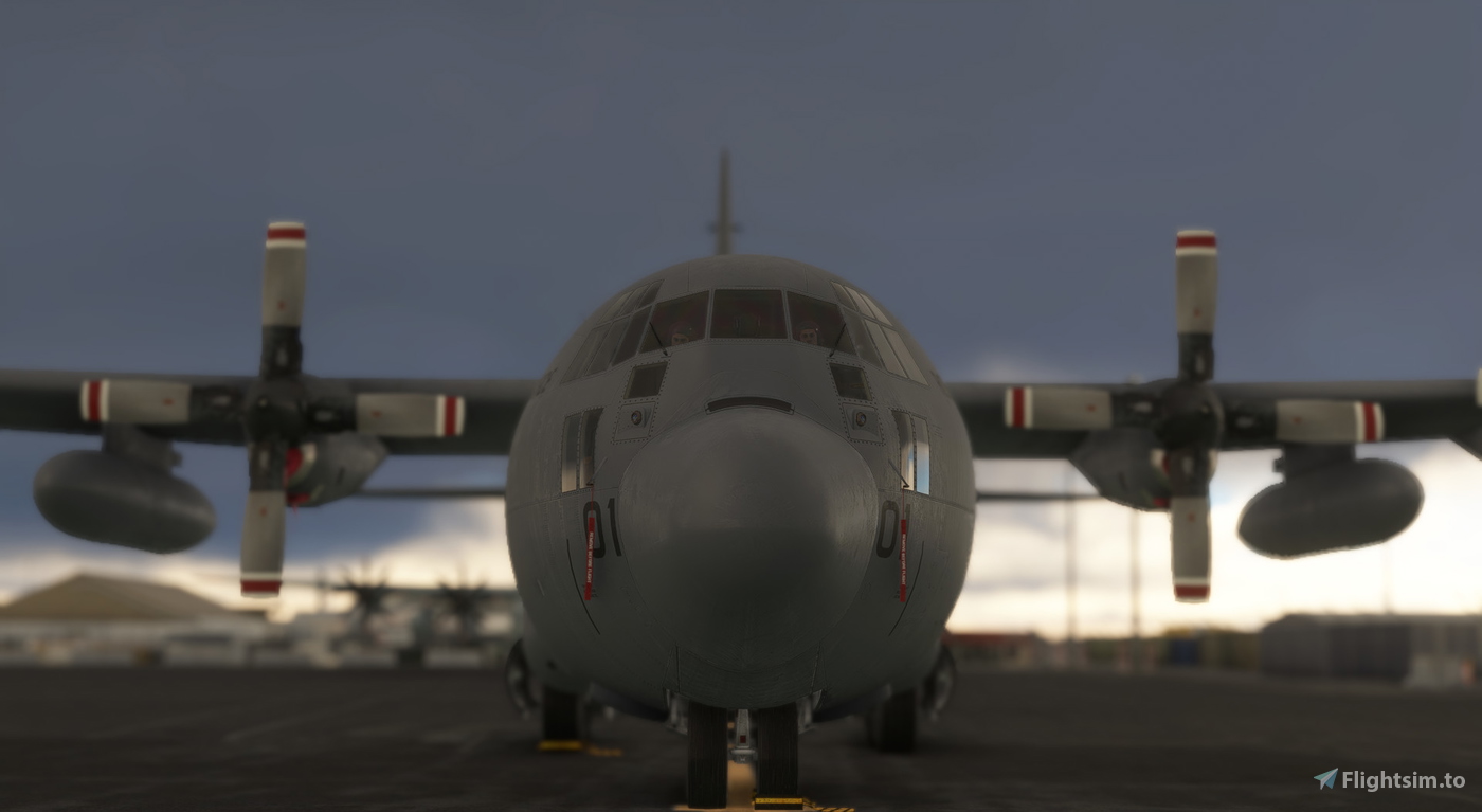 CaptainSim C-130 RNZAF NZ7001 for Microsoft Flight Simulator | MSFS